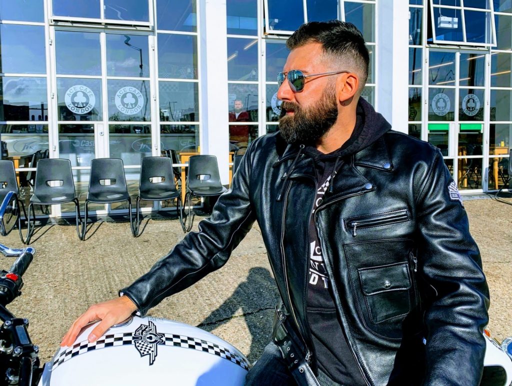 The NCR Ace Cafe Rocker Leather Jacket - Ace Cafe Shop